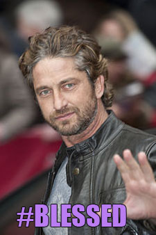 Gerard Butler Reaches 1 Million Facebook Fans!