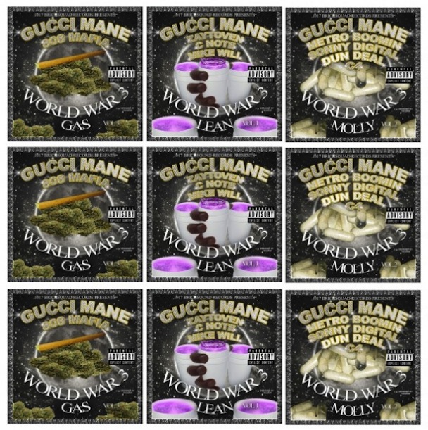 Mixtape(s) Of The Week: Gucci Mane: World War 3 (Lean, Molly & Gas)