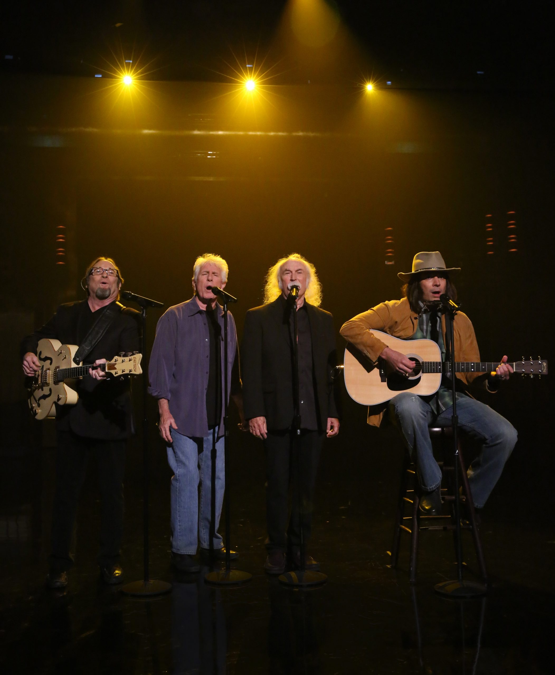 Watch Jimmy Fallon As Neil Young Cover "Fancy" With Crosby, Stills, & Nash