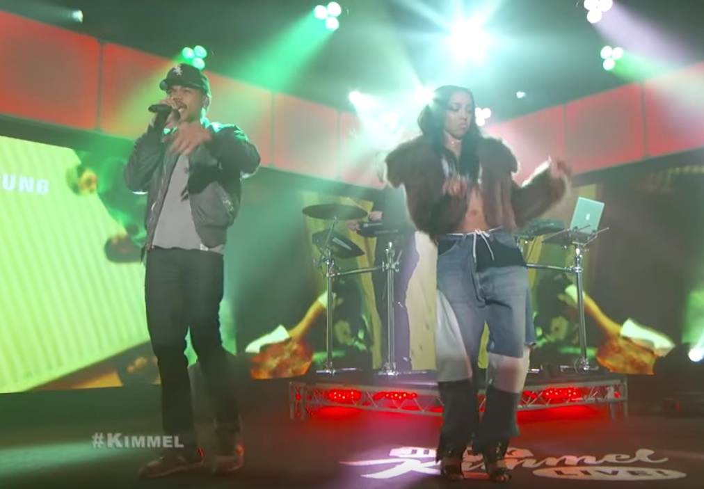 Watch Tinashe, Chance The Rapper, & Snakehips Perform Together On Kimmel