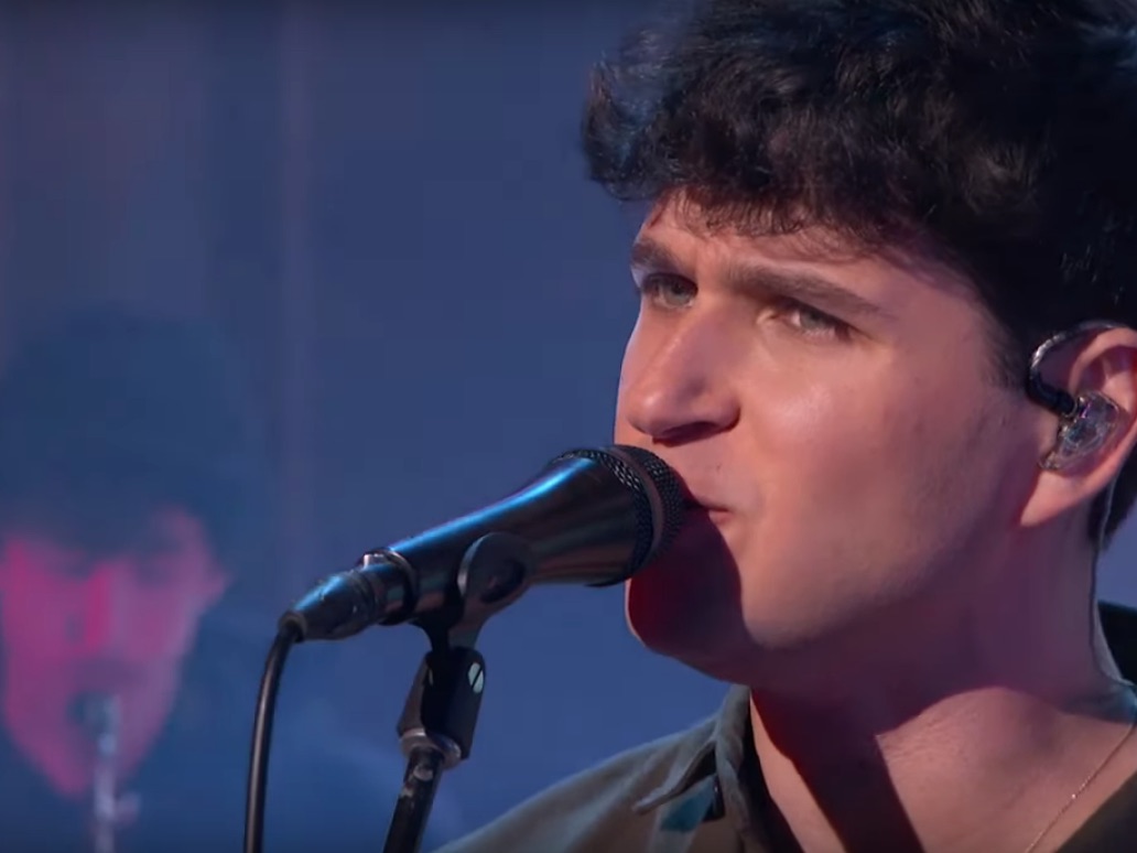 Watch Vampire Weekend Play "Sunflower" & Cover Bob Dylan On Kimmel