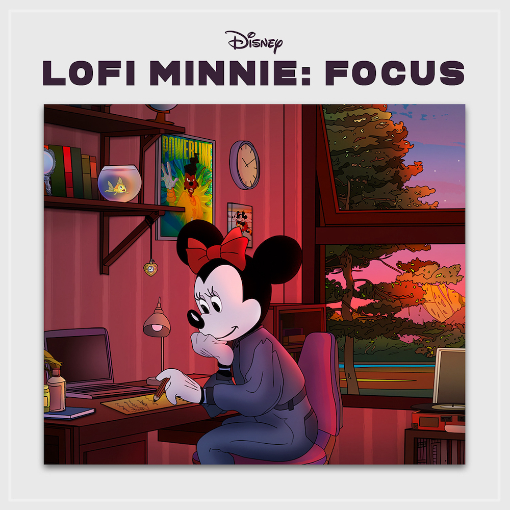 Minnie Mouse Releases "Lofi" Versions Of Disney Songs To Relax/Study To