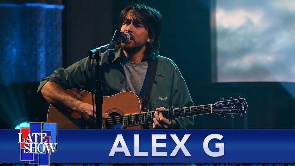 Watch Alex G Play A Tremendously Chill "Miracles" On Colbert