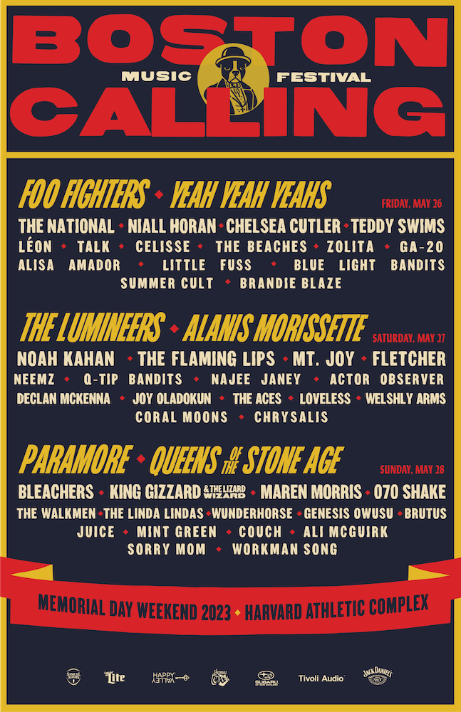 Boston Calling 2023 Lineup Has Foo Fighters, Lumineers, Paramore, & More