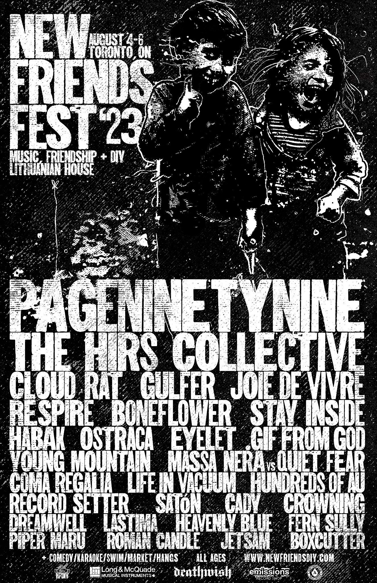New Friends Fest '23 Has All The Screamo Bands