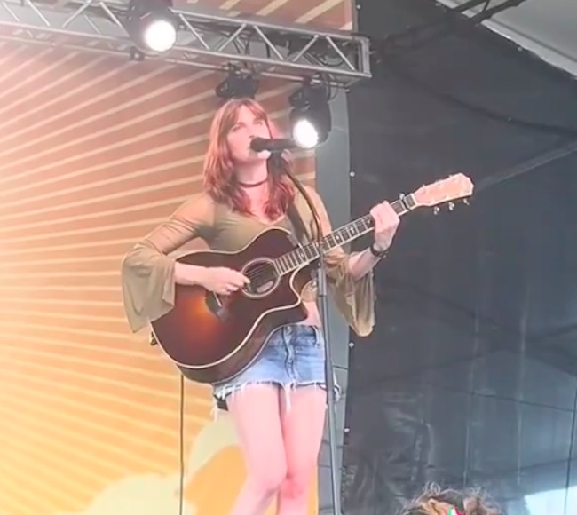 Watch MUNA's Katie Gavin Debut New Mitski Collab At Newport Folk Festival