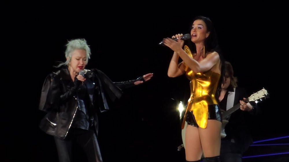 Watch Cyndi Lauper Join Katy Perry For "Time After Time" At Rock In Rio