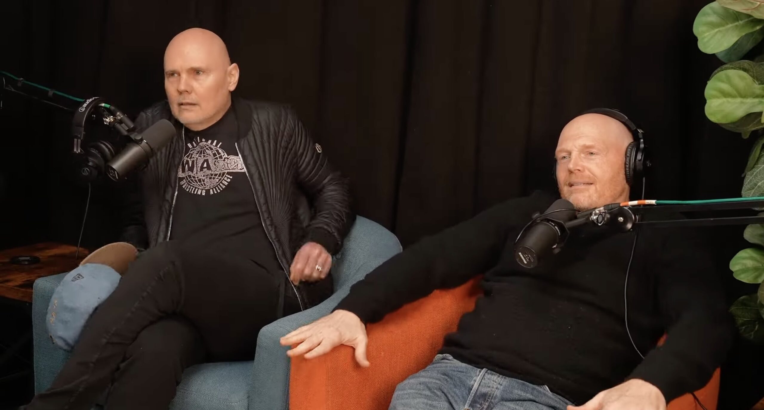 Billy Corgan And Bill Burr Tell Billy Bush About Maybe Being Brothers