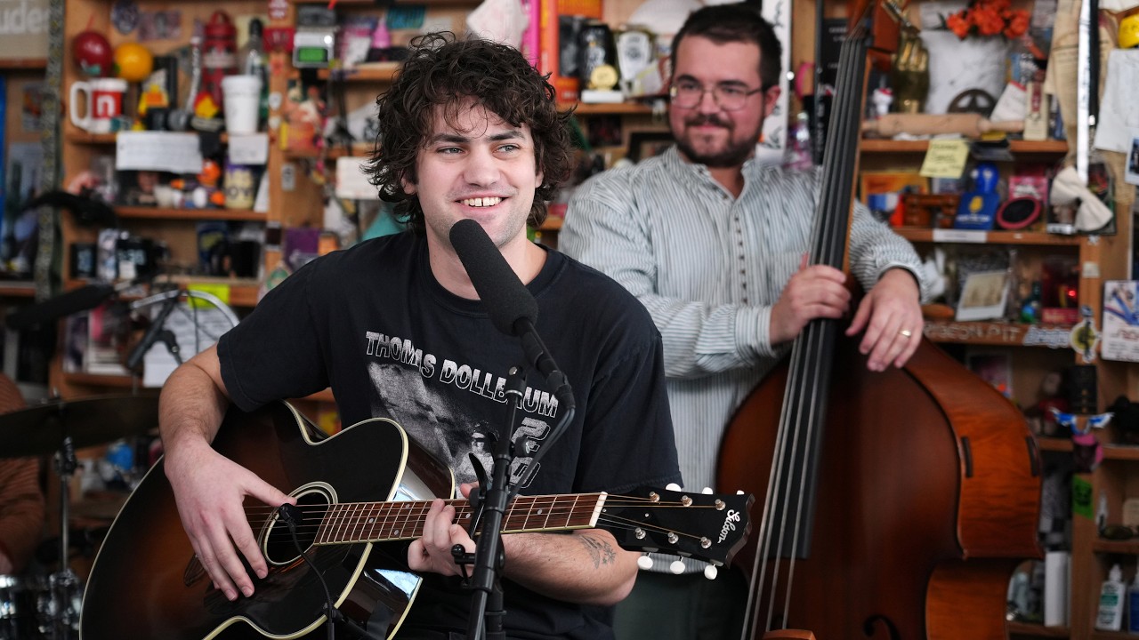 Watch MJ Lenderman Play Manning Fireworks Highlights For His Tiny Desk ...