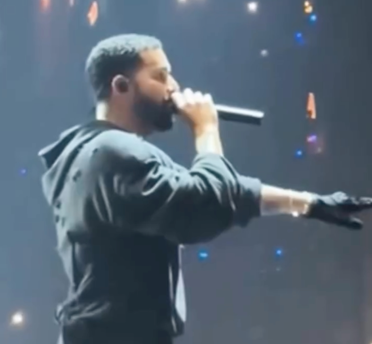 In Australia Drake Hands Out Money, Shares Gambling App Drone Video ...