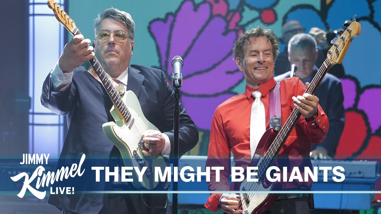 Watch They Might Be Giants Perform "Doctor Worm" On Kimmel