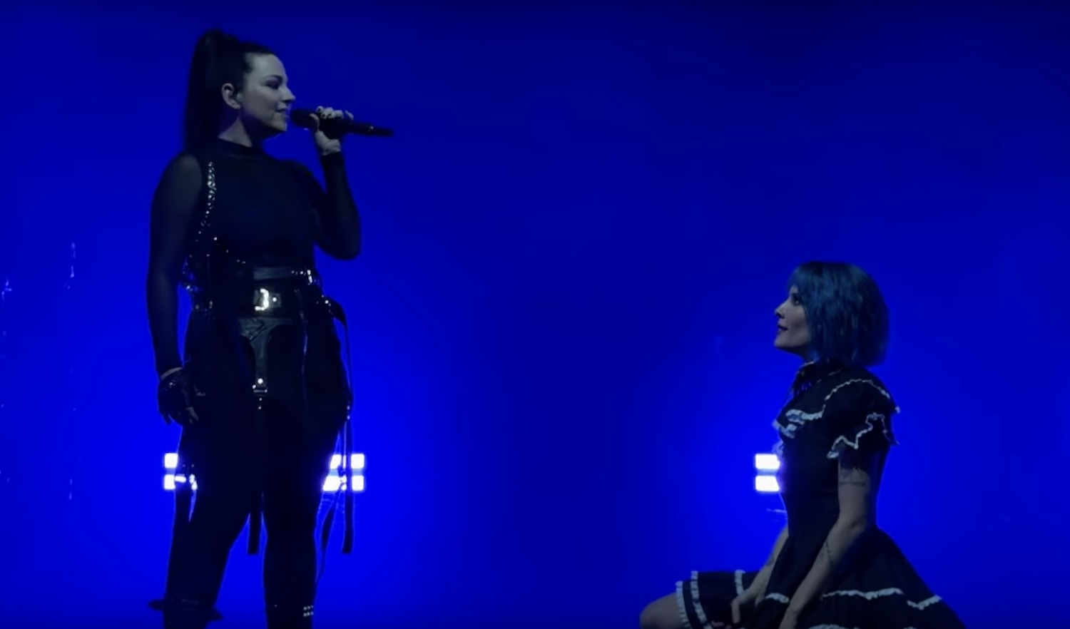 Watch Evanescence's Amy Lee Join Halsey For Live Debut Of "Hand That Feeds"