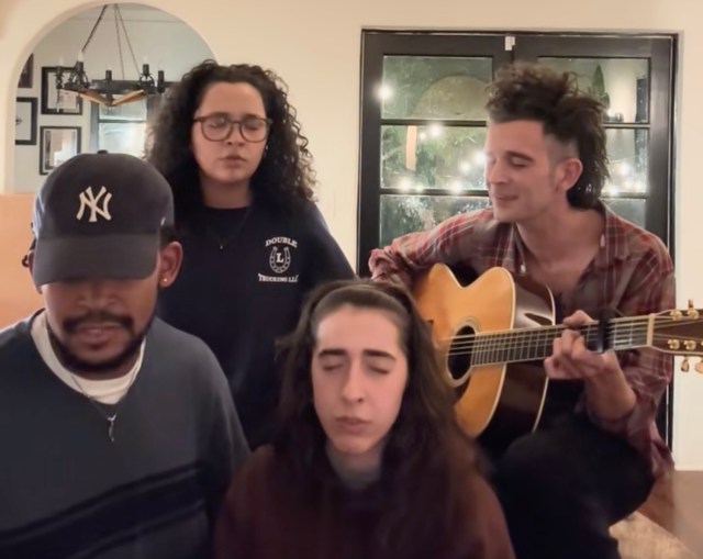 The 1975's Matty Healy & Tiny Habits Cover "Carolina In My Mind"