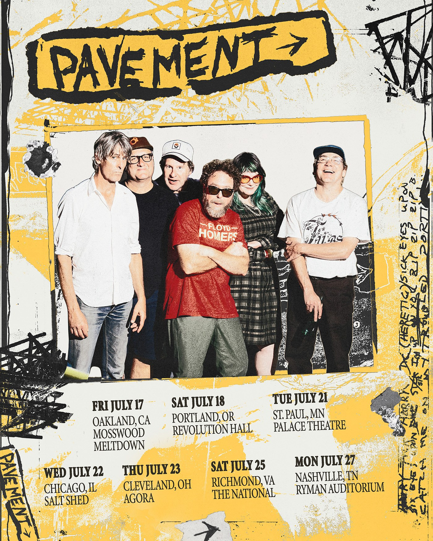 Pavement's 2026 Tour Dates Revealed