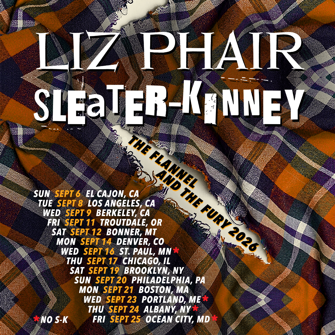 Sleater-Kinney & Liz Phair Announce The Flannel & The Fury Tour Dates